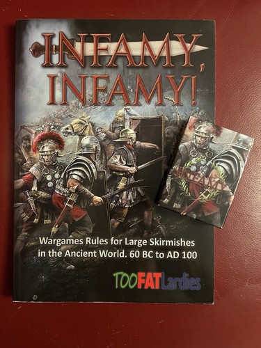 Infamy, Infamy! Wargames Rules & Card Deck | eBay Australia
