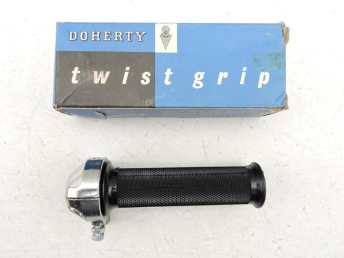 NOS Doherty 7/8 Throttle Twistgrip 250 441 500 650 750 Triumph Norton ...