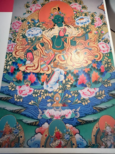 pomegranate 1000 piece complete used green tara jigsaw puzzle | eBay