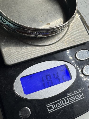 Vintage Sterling Turquoise & Coral Chip Road Runner Old Pawn Cuff ...