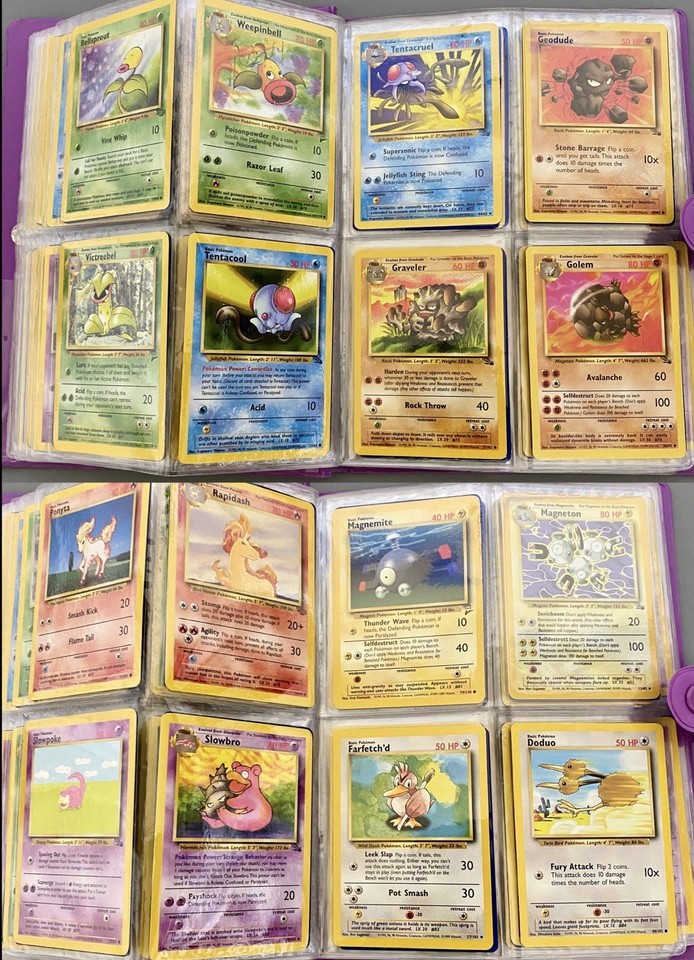 Original 151 Pokemon Cards Complete Set Binder Collection 1st ...
