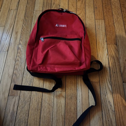 Everest Luggage Basic Backpack Red Medium School Book… - Gem