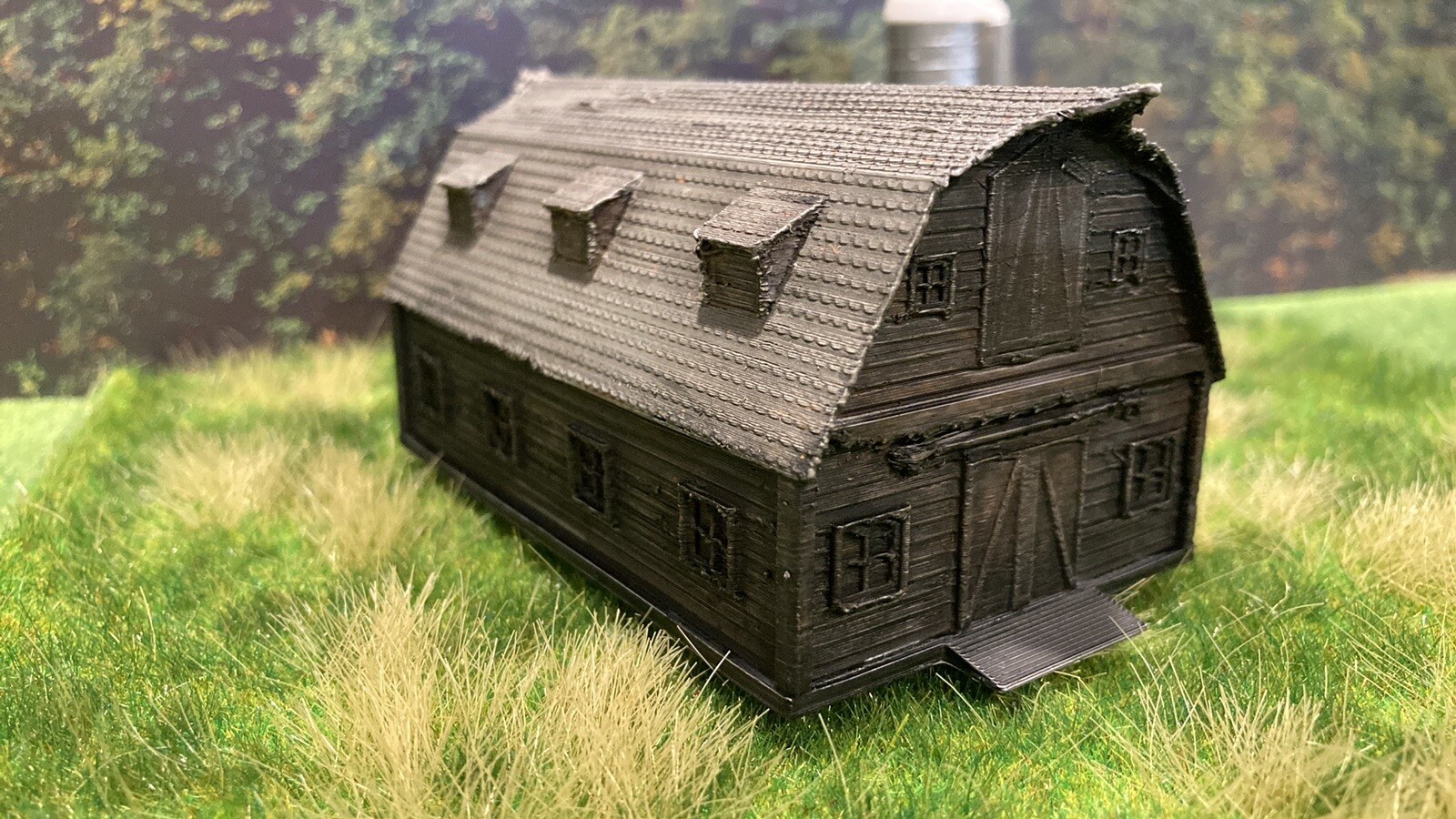 N Scale Weathered Barn Set | eBay