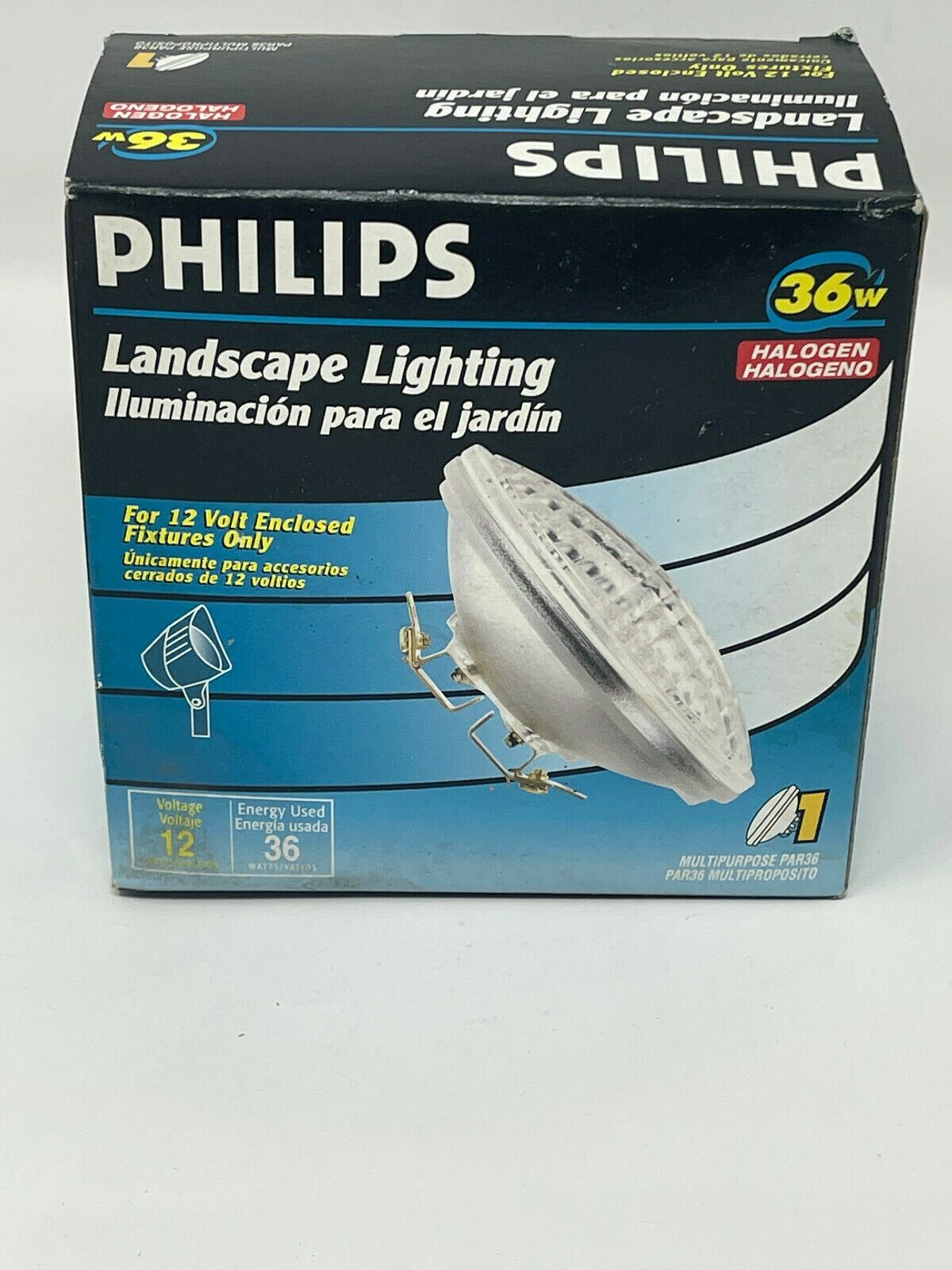 Philips 36-watt Halogen Par36 Landscape Lighting 12v Multipurpose Base ...