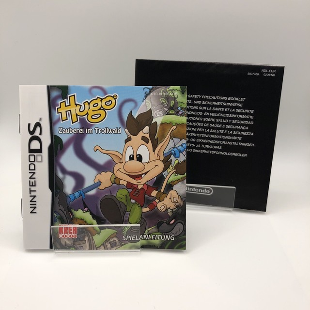 Hugo Zauberei Im Trollwald Nintendo DS Vollständig Komplett online ...