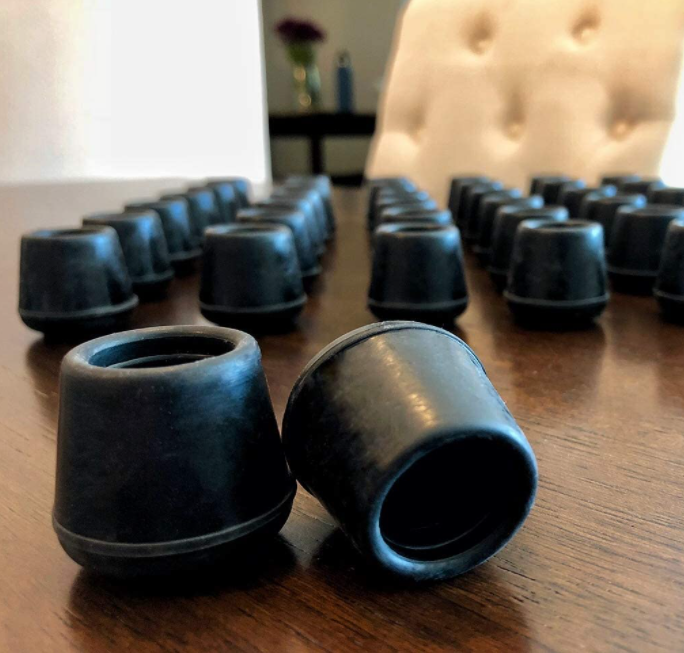 4/8/12X Rubber Chair Ferrule Anti Scratch Table Stool Feet Leg Grip Tip ...