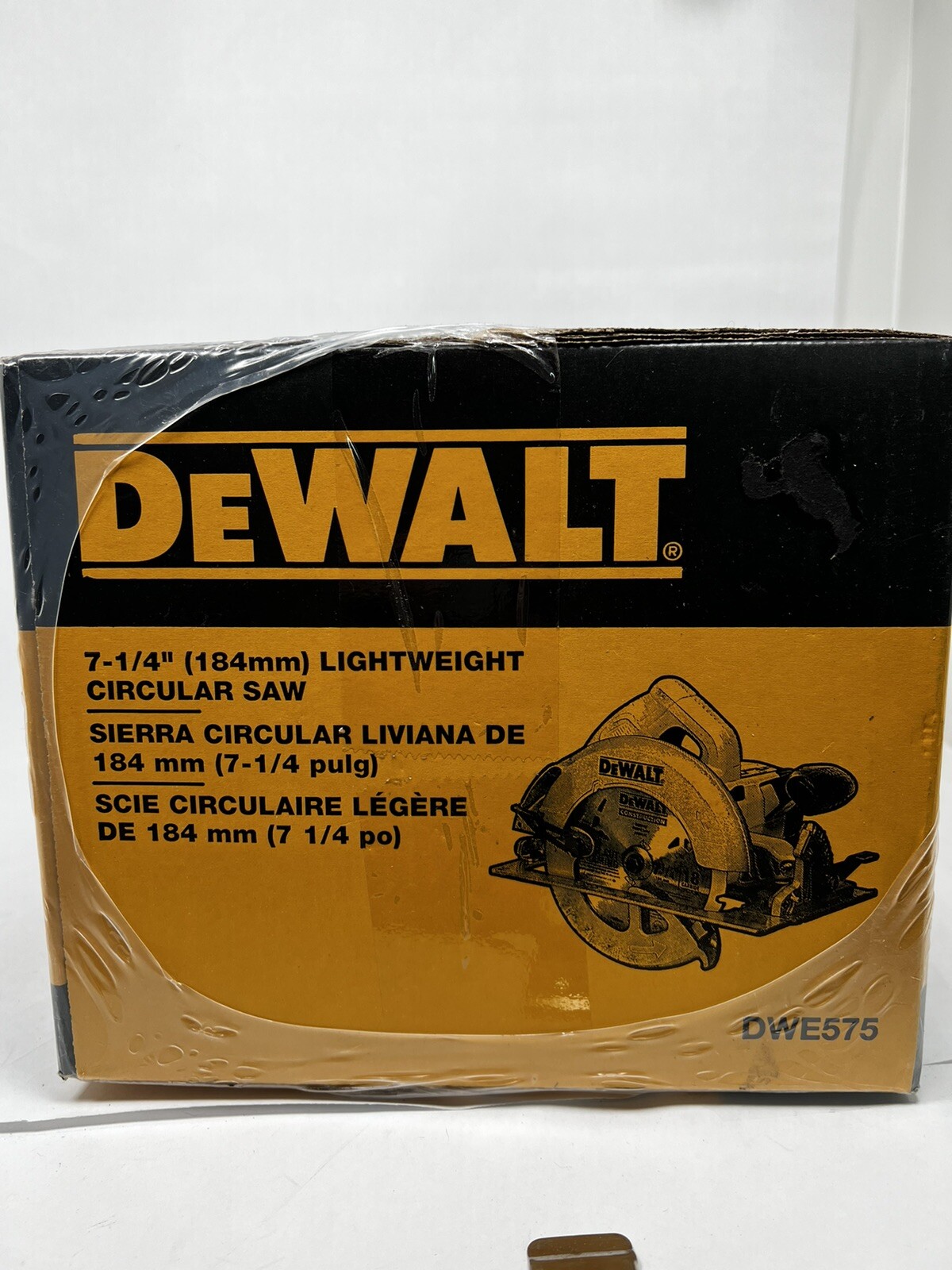 DEWALT DWE575 Lightweight Circulat Saw - Yellow for sale online | eBay