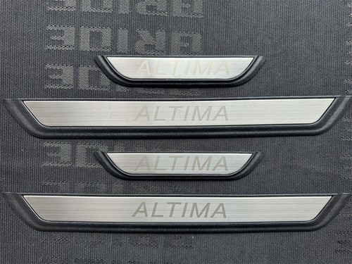 For Altima Accessories Door Sill Protectors Panel Scuff Plate Cover ...