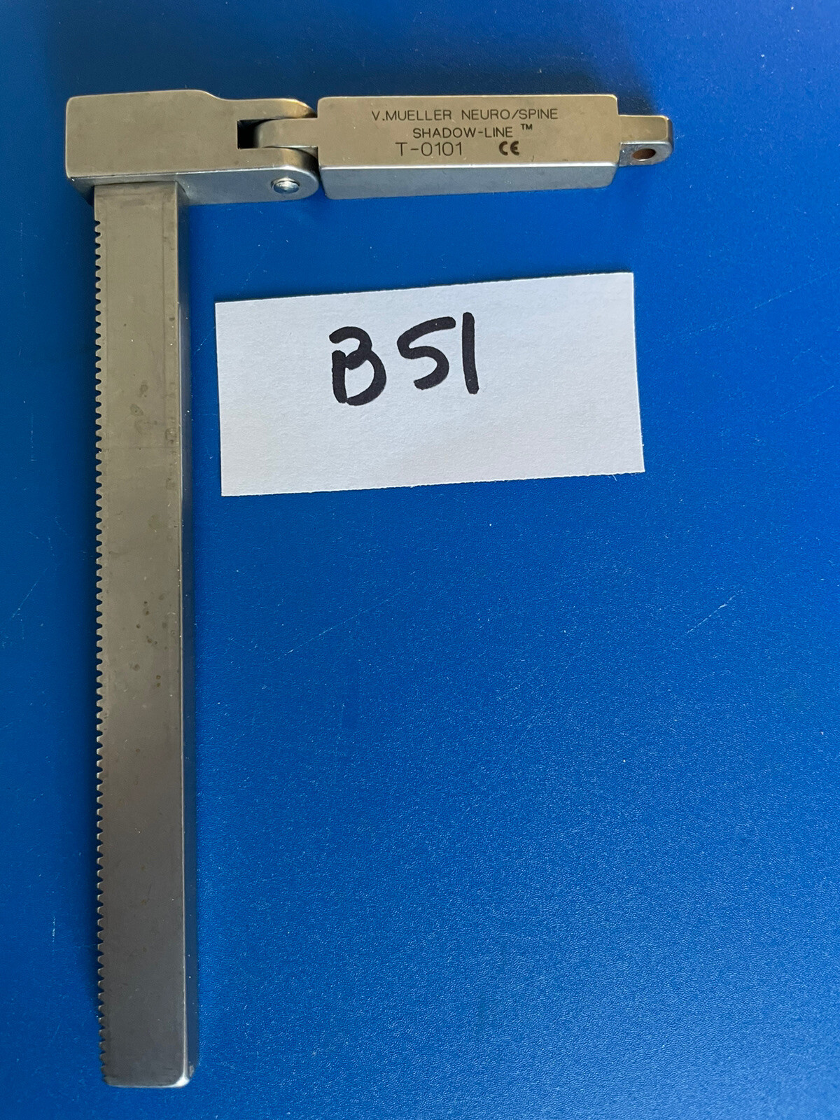 V. Mueller T-0101 Shadow-line Transverse Retractor With 22 Blades for ...