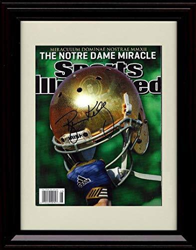 Unframed Brian Kelly - SI Commemorative - Notre Dame Fighting Irish ...