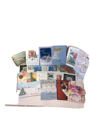 Selection of 27 Greeting Cards for Various Occasions Holidays, Birthday ...
