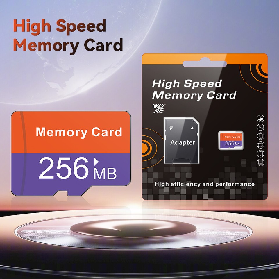 Lot Pack 256MB Micro SD Card Memory Card Secure Digital Flash Memory TF ...