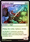 Sunblade Angel FOIL War of the Spark HEAVILY PLD White Uncommon CARD ...