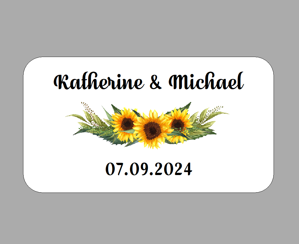 Personalized Wedding Gift Bag Labels