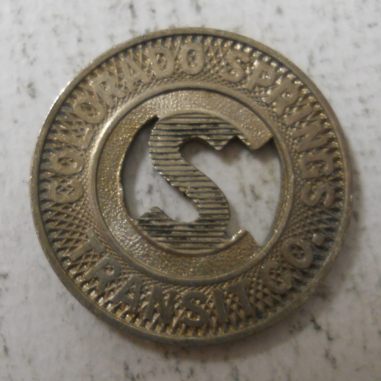 Colorado Springs Transit Company transit token - CO140G | eBay