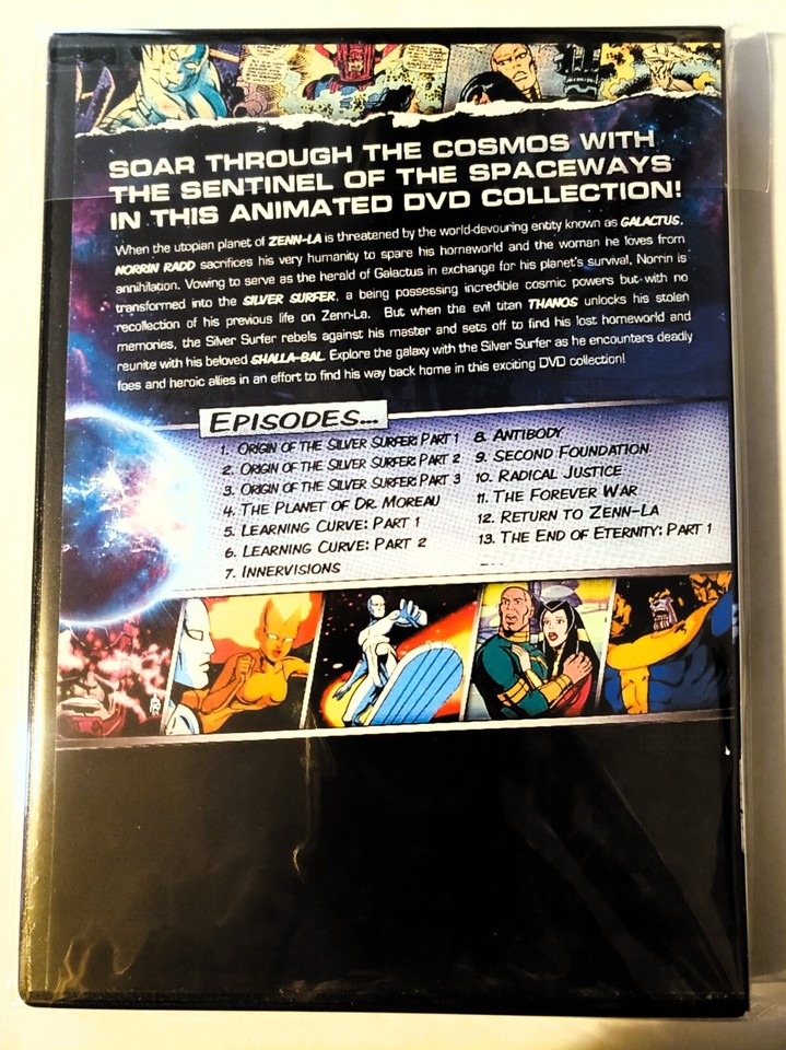 Silver Surfer Complete Animated Series DVD Set | eBay