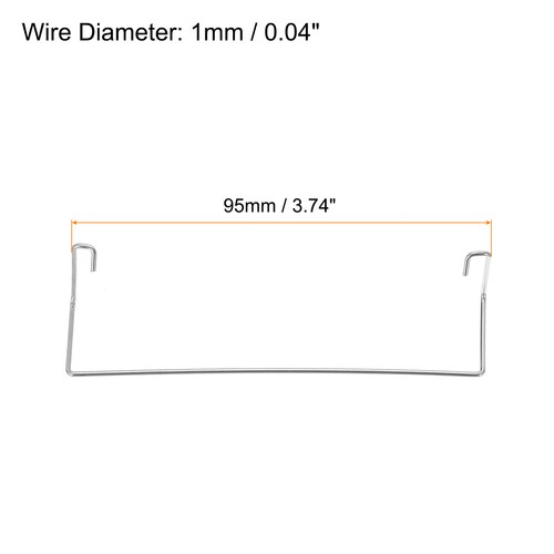 8pcs CPU Heatsink Fan Buckles, 10CM Fixing Clips for Computer ...