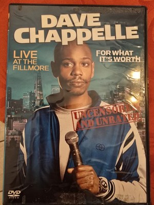 Dave Chappelle - For What It's Worth - DVD By Dave Chappelle ...