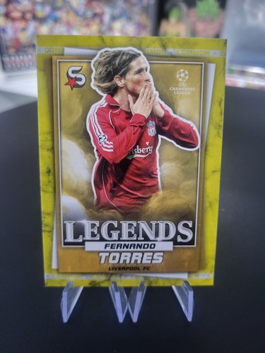 Fernando Torres Topps Superstars Legends Common Parallel Liverpool FC ...