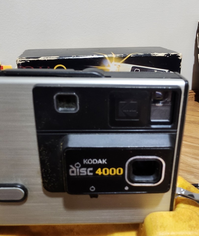 Vintage Kodak Disc 4000 Film Camera Retro Photography 1980's 2 Sealed ...