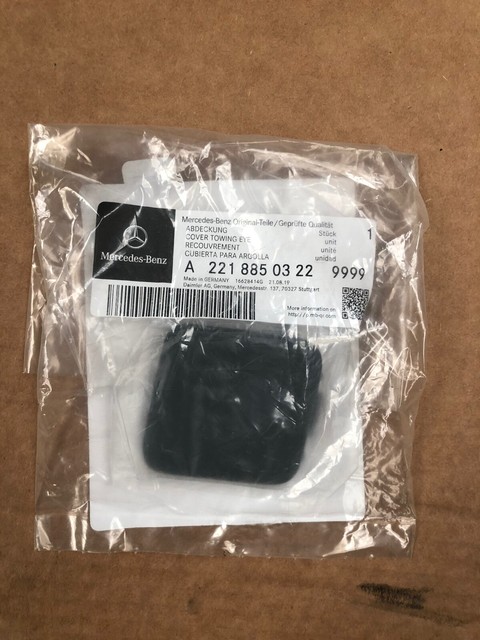 OEM MERCEDES BENZ S Class W221 Front Bumper Tow Hook Cover Cap ...