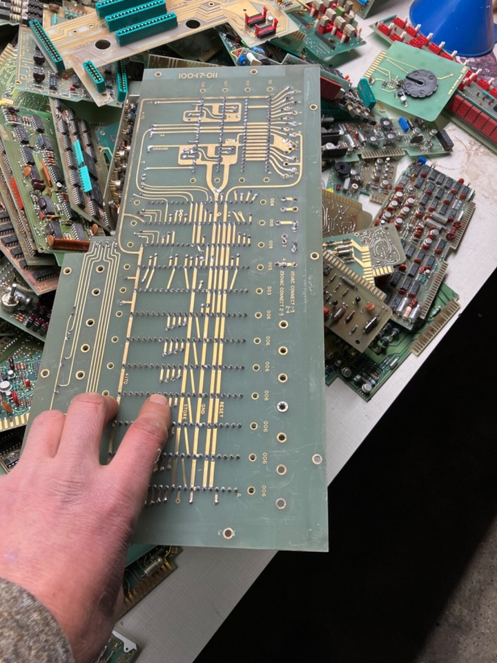 37lbs fully plated circuits boards for gold recovery | eBay