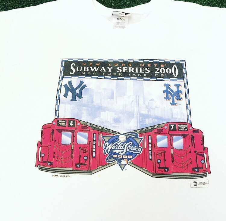 VTG 90s Y2k New York Yankees Mets Subway Series Rare … - Gem