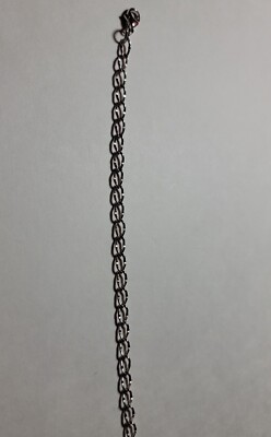 Estate Sterling Silver 7.5" Link Bracelet Sb#8 | eBay