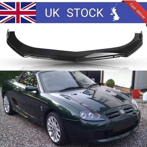 For MG MG TF 2002-2009 Glossy Black Front Bumper Lip Splitter Body ...