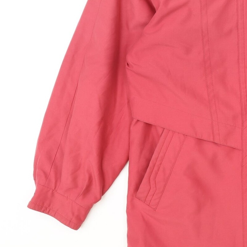 Telemac Womens Pink Overcoat Coat Size M Zip | eBay UK