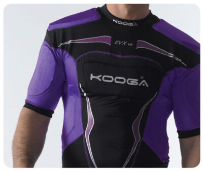 Épaulière Rugby Maillot de Protection KOOGA EVX VII Body Armour | eBay