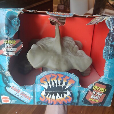 Vintage Street Sharks Jab Hand Shark Puppet BRAND NEW NIB 1994 Mattel 🔥 ...