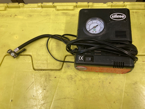 SLIME AIR PUMP COMPRESSOR TYRE PUMP INFLATOR | eBay UK
