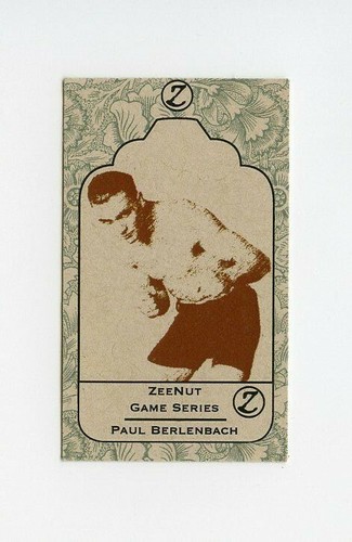 #TN09169 PAUL BERLENBACH Rare 2011 Spot The Winner Card | eBay