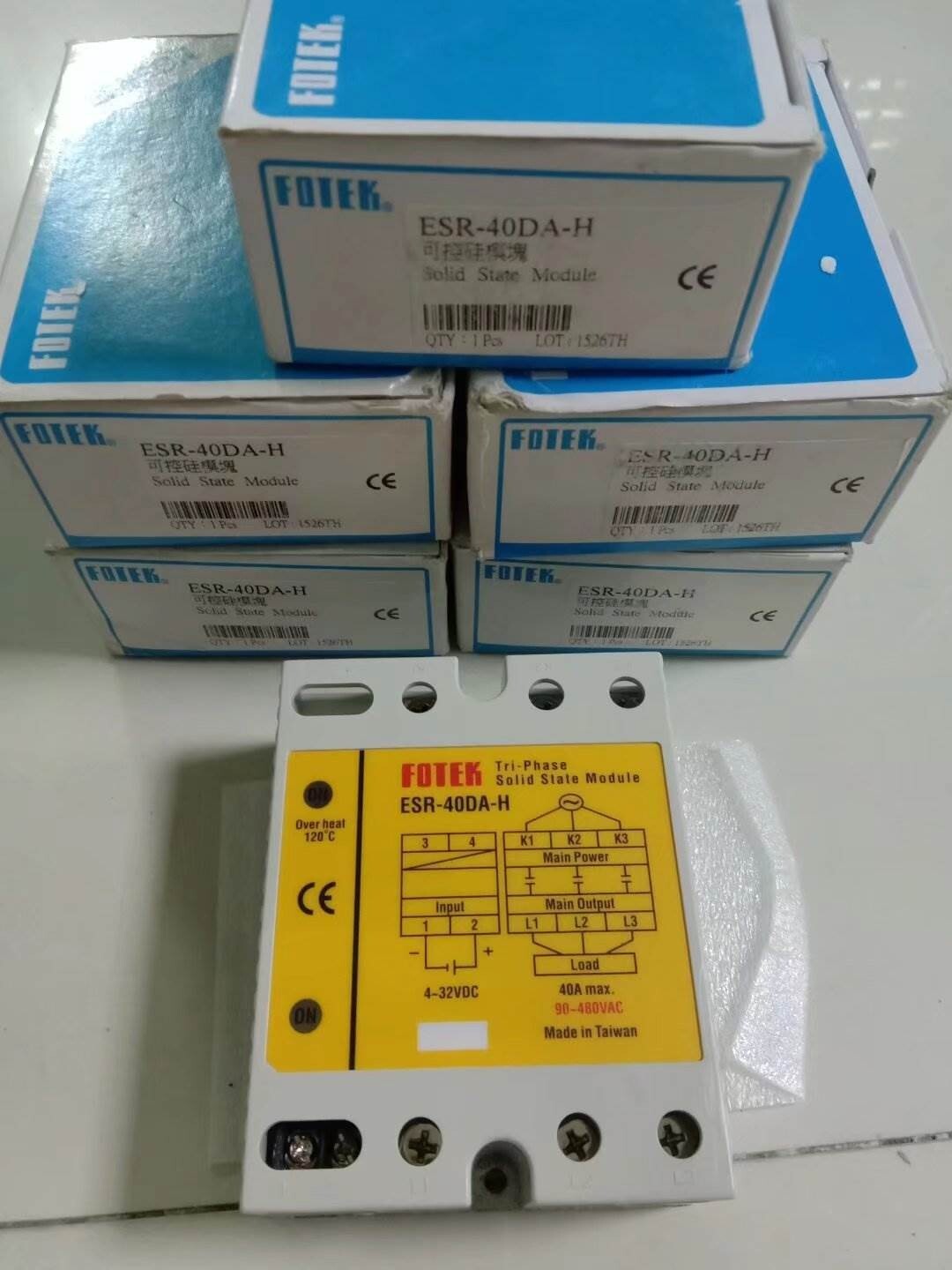 1 PC NEW ESR-40DA-H Solid-State Relay#B4613 CL | eBay