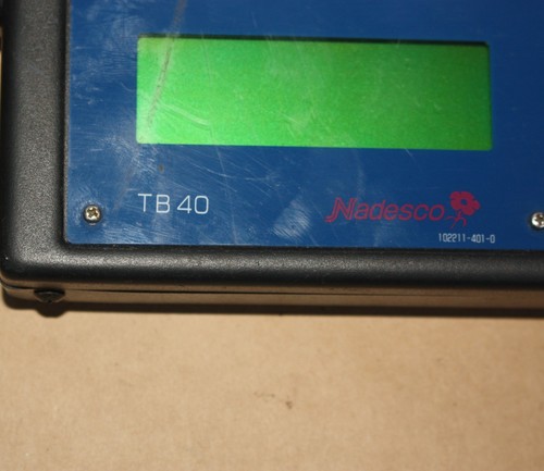 Nadex Nadesco TB40 Teaching Box Weld Welding Resistance Robot TB40-P02A ...