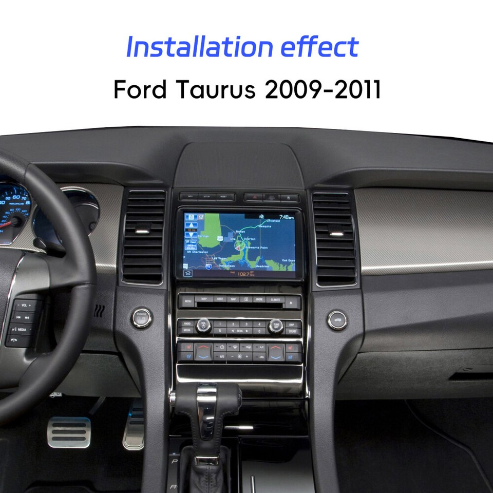 12.1" Android 13 Carplay 4+64G Tesla Car Stereo Radio For Ford Taurus ...
