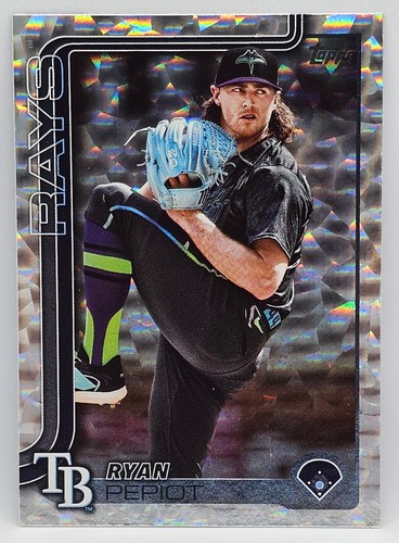 2025 Topps Series 1 Silver Crackle Foilboard You Pick - Complete Your ...