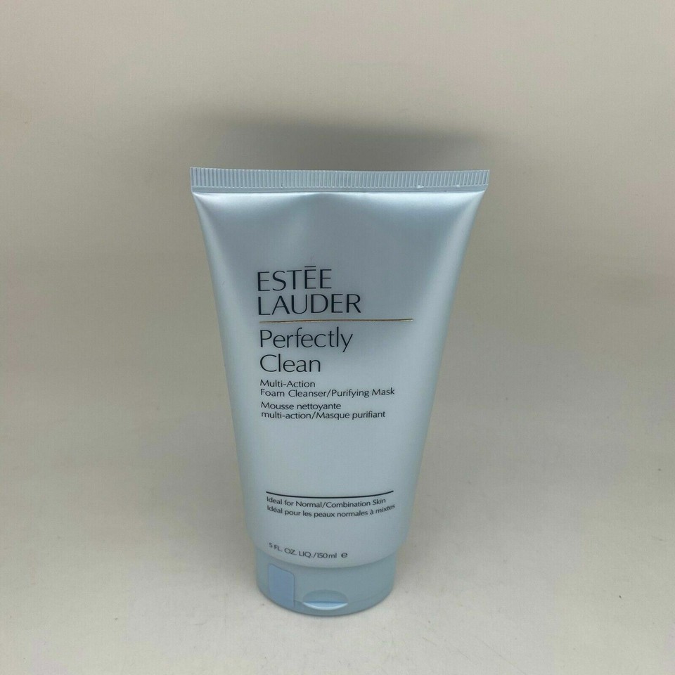 Estee Lauder Perfectly Clean Multi Action Foam Cleanser Purifying Mask ...