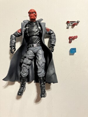 Marvel Legends Infinite Series Agents of Hydra Red Skull BAF Mandroid 6 ...