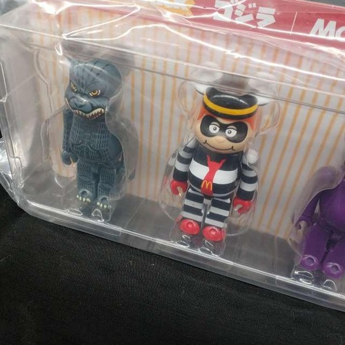 Bear Brick Godzilla Vs Mcdonald S Be Rbrick Medi Com Toy Eyv19 | eBay