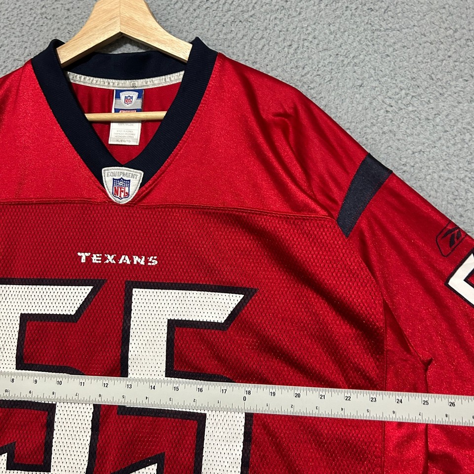 Vintage Y2K Houston Texans #55 Jamie Sharper Reebok Jersey Men XL Red ...