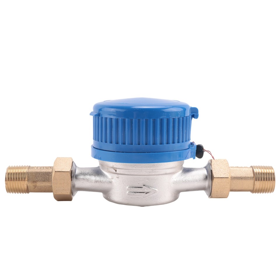 1pc Single Jet Water Meter Brass Water Meter Plastic R1I75660 ...