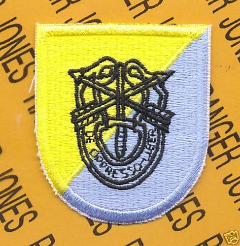 8th Special Forces Group Airborne SFGA Beret Flash DUI patch A | eBay