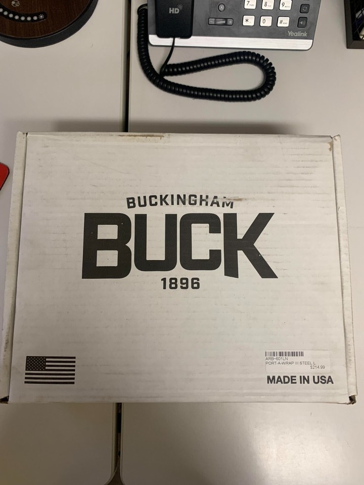 Buckingham Buck, Steel Port-a-Wrap, large, 601LN, Rope Friction Device ...