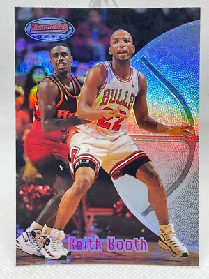 Keith Booth 1996-97 Bowman's Best #103 Refractor Rookie Card RC | eBay