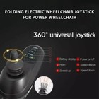 USA Waterproof joystick Controller For Folding Electric Wheelchair ...