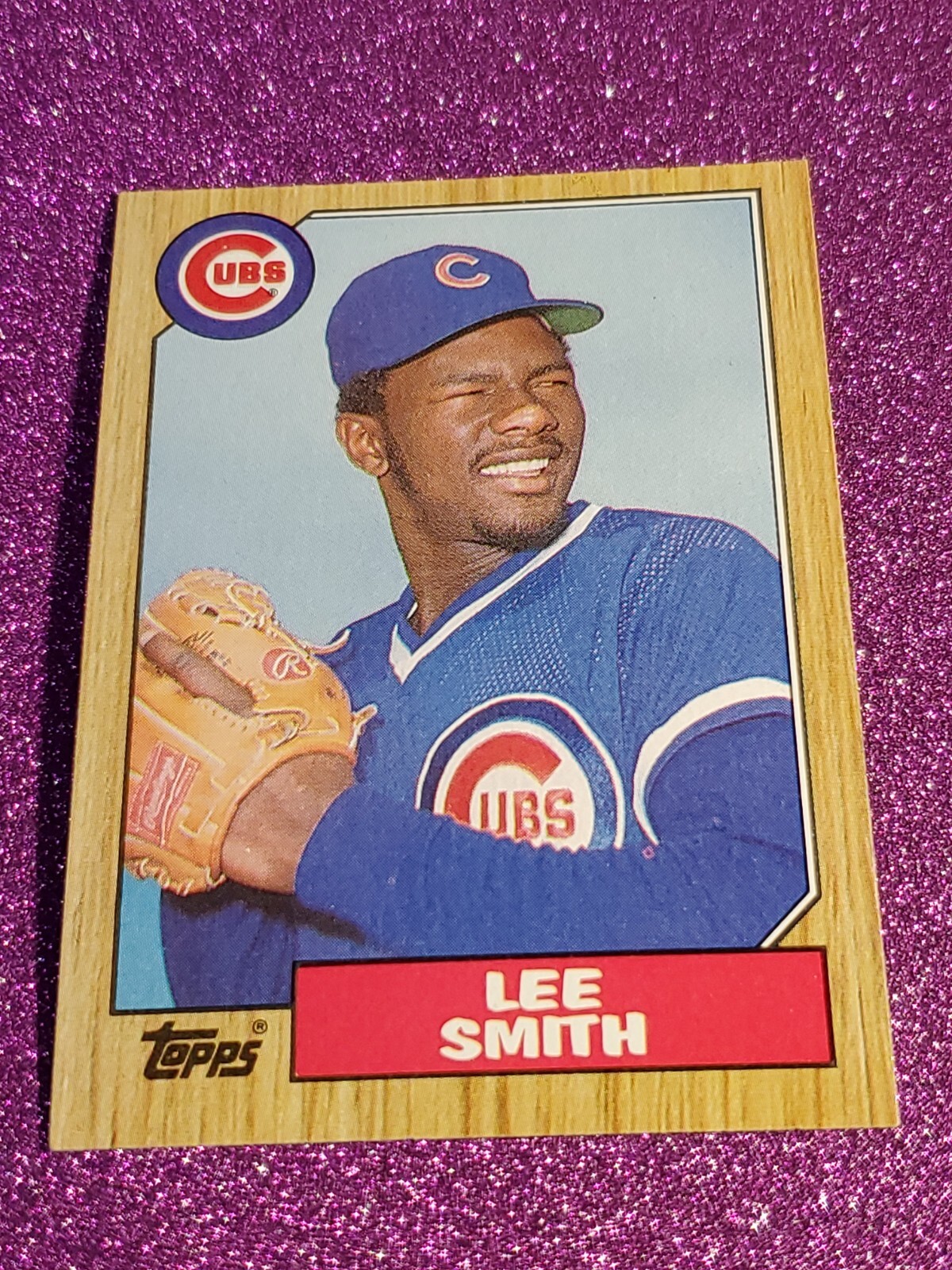 Topps 1987 Lee Smith Chicago Cubs Baseball Card #23 | eBay