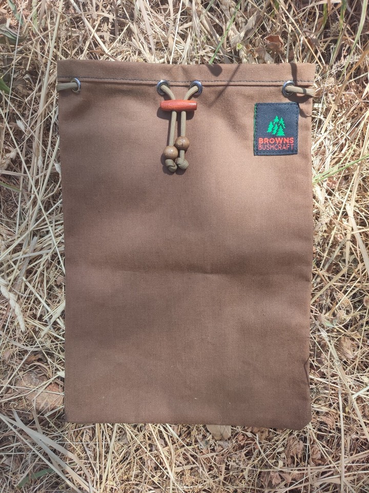 Bigfoot canvas Co Bushcraft Waxed Canvas Pouch Canvas Bushcraft Pouch ...