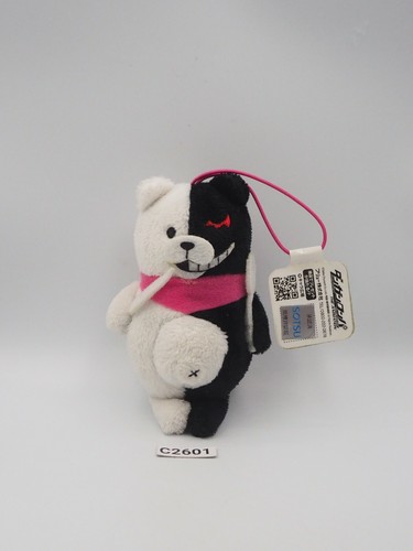 Super Danganronpa C2601 Monokuma Furyu Strap Mascot 4" Plush Toy japan ...